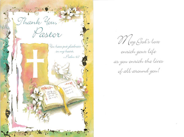 Thank You Notes For Pastor Appreciation Afterprints Pastor